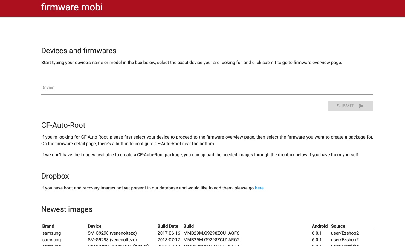 Descarga de Rom y Firmwares - Reparado.Com
